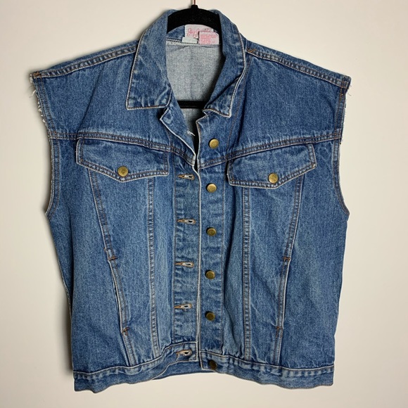 Jay Jacobs | Jackets & Coats | Vintage Jay Jacobs Jean Vest Denim ...